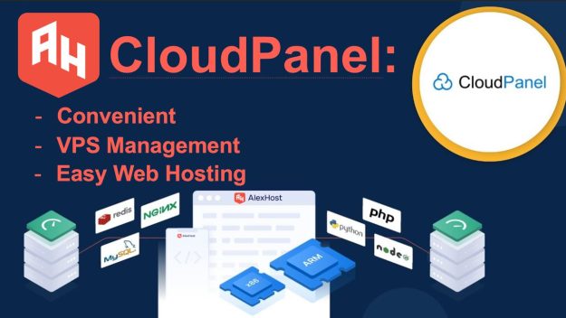 CloudPanel: Convenient & Easy Control Panel ⋆ ALexHost SRL