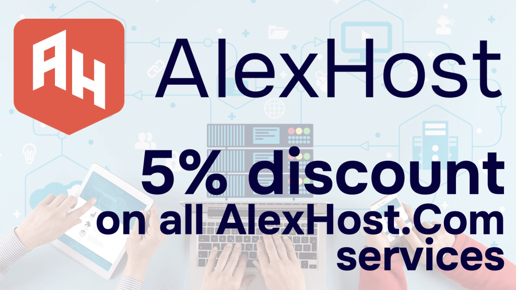Promo Codes for Hosting Provider Discounts - AlexHost Our Promotions ...